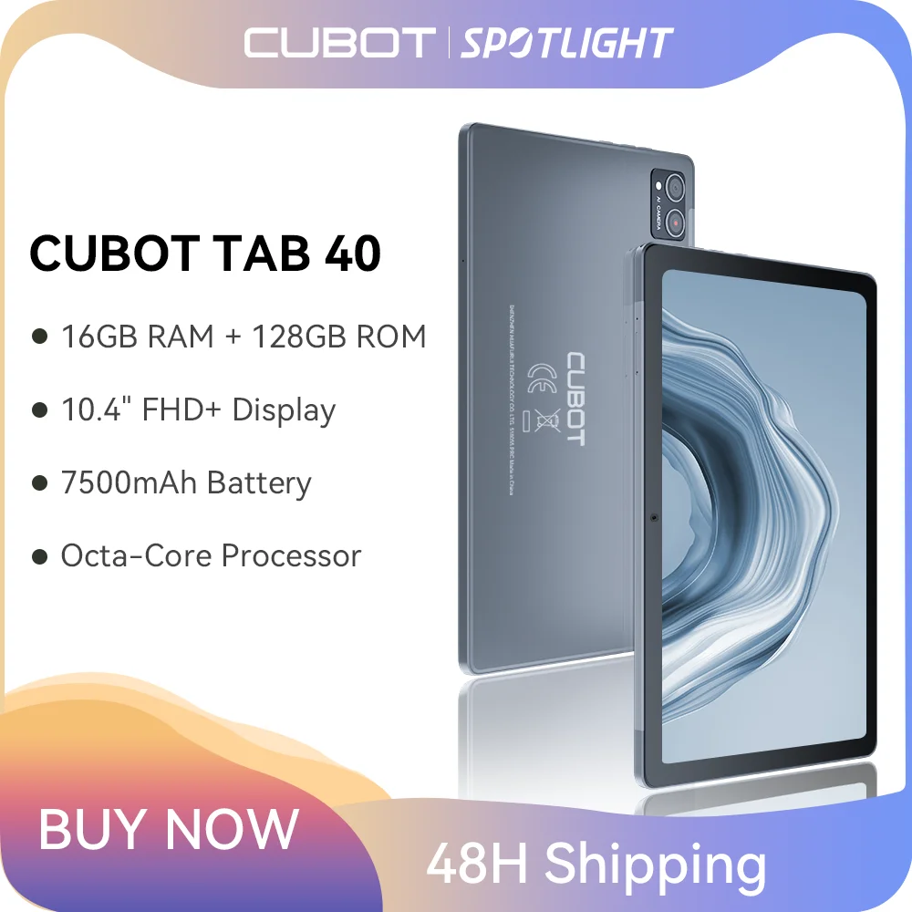 World-Premiere-Cubot-TAB-40-4G-Tablet-Android-16GB-RAM-8GB-8GB-128GB ...