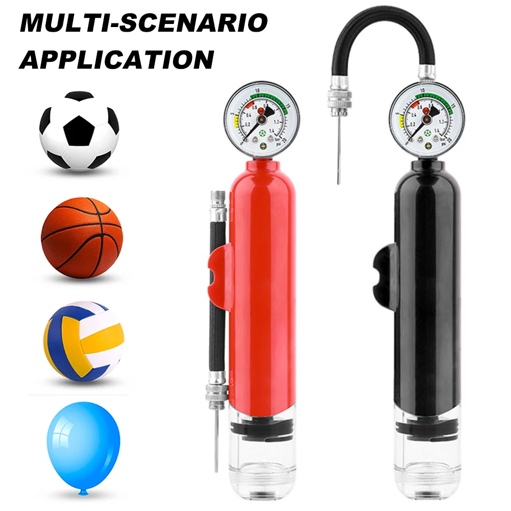 20PSI-Handheld-Ball-Pump-with-Pressure-Gauge-Manual-Tire-Pump ...