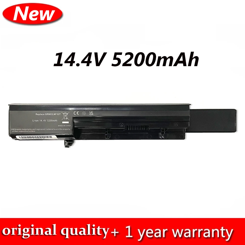 New Grnx5 Nf52t 5200mah 14.4v 0xxdg0 050tkn 50tkn Laptop Battery For ...
