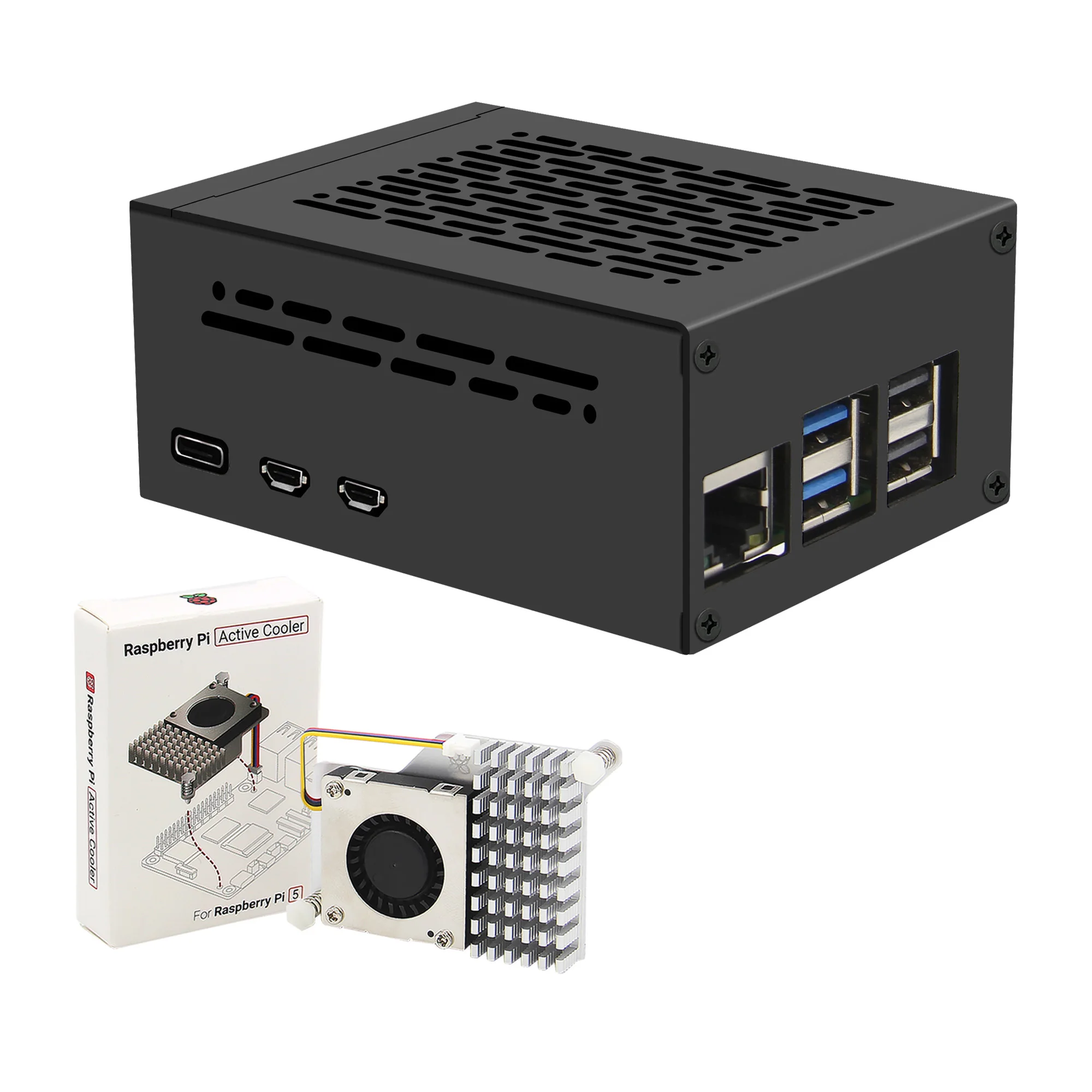 Geekworm-Metal-Case-P579-V3-with-Active-Cooler-for-Raspberry-Pi-5-X1000 ...