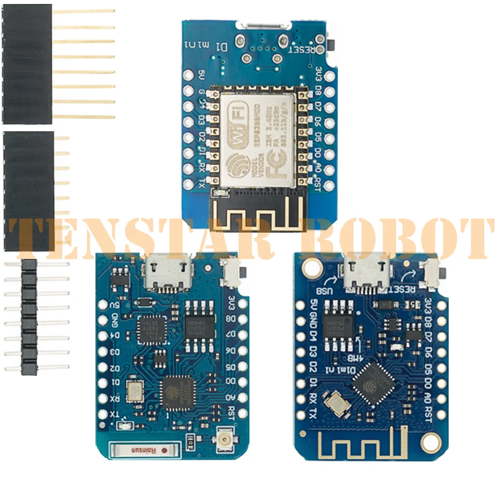 ESP8266 ESP-12F D1 Mini Pro V3.0 V4.0 WiFi Development Board Micro USB ...