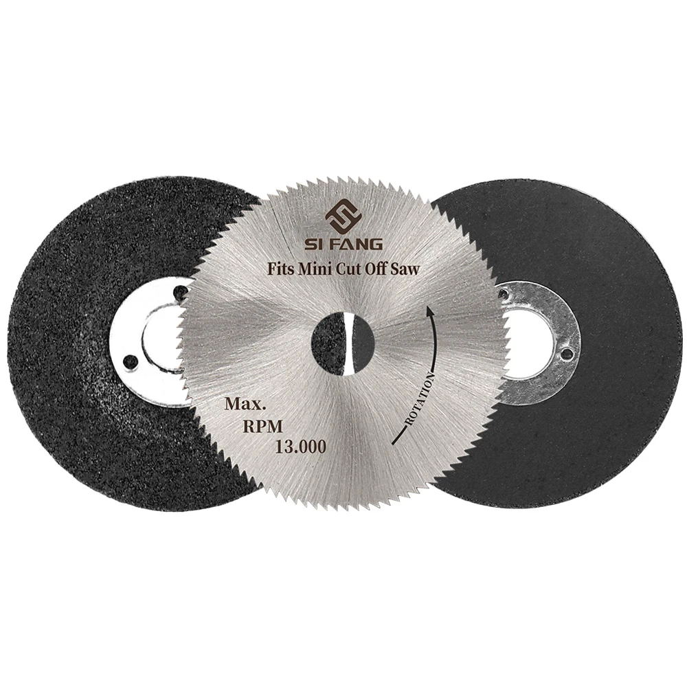 Meule de 2 pouces, disque de coupe en résine, feuille de coupe émeri ...