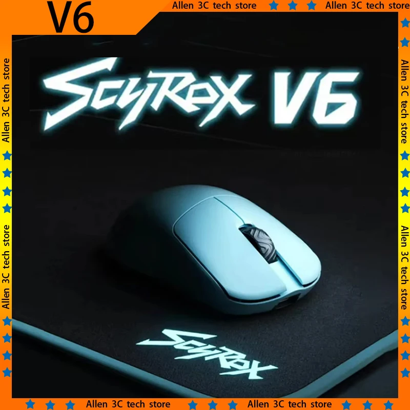 Scyrox-Original-V6-Mouse-Sem-Fio-Modo-2-2-4G-3950Sensor-8KHz ...