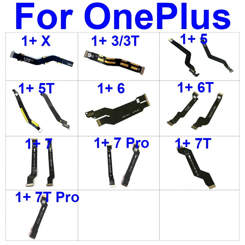 Mainboard Connector Flex Cable For Oneplus 3 3t 5 5t 6 6t 7 7T Pro X ...