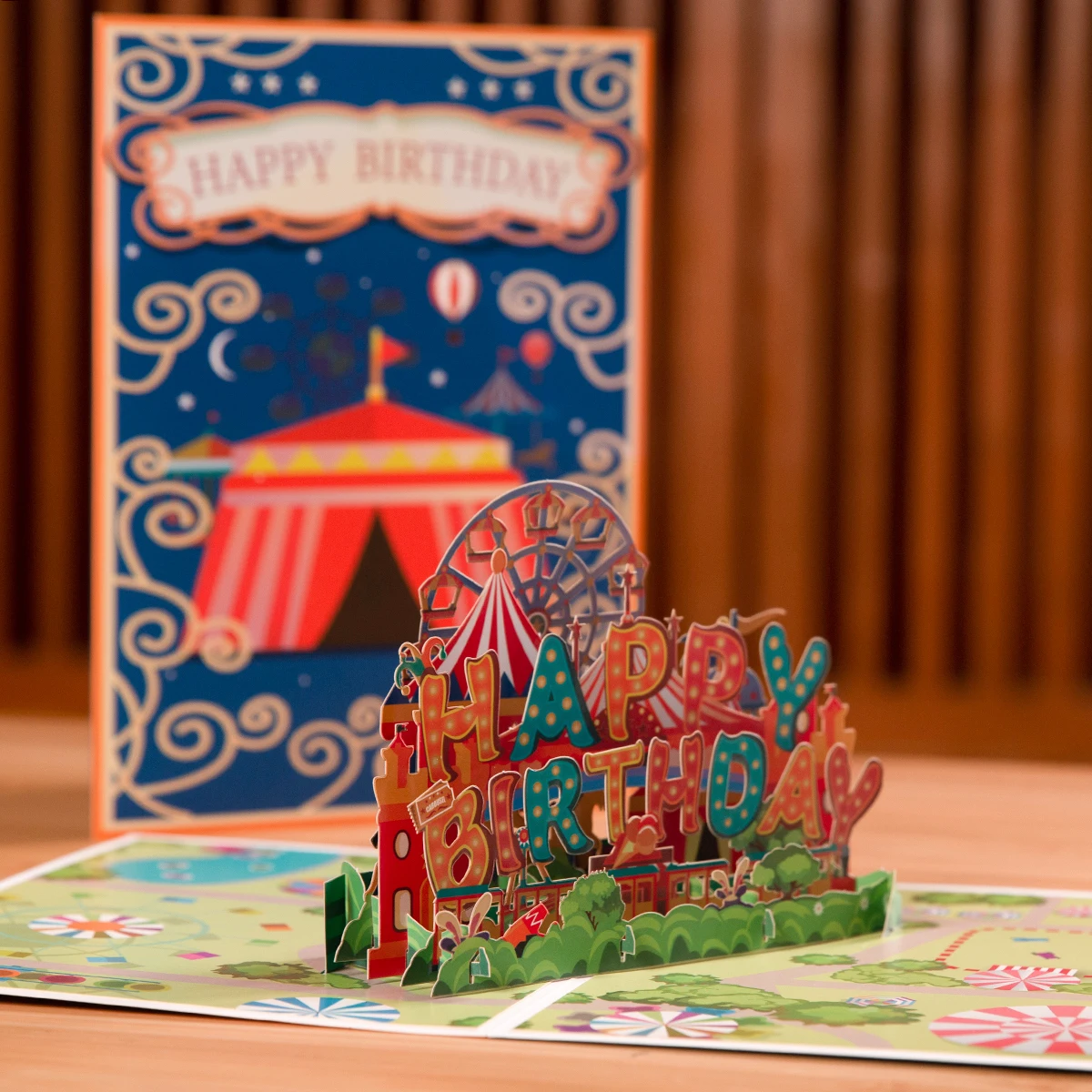 Faire-part - invitation,Carte d'anniversaire 3D Pop Up cartes de vœux ...