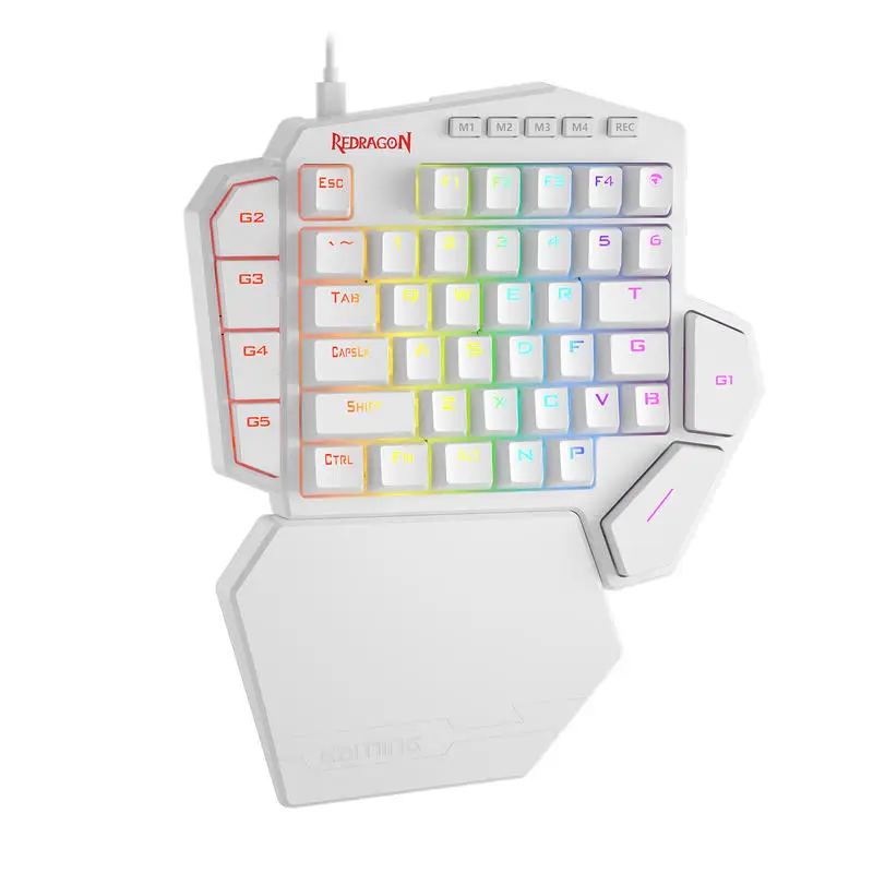 Redragon-K585-DITI-One-Handed-RGB-Mechanical-Gaming-Keyboard-42-Keys ...
