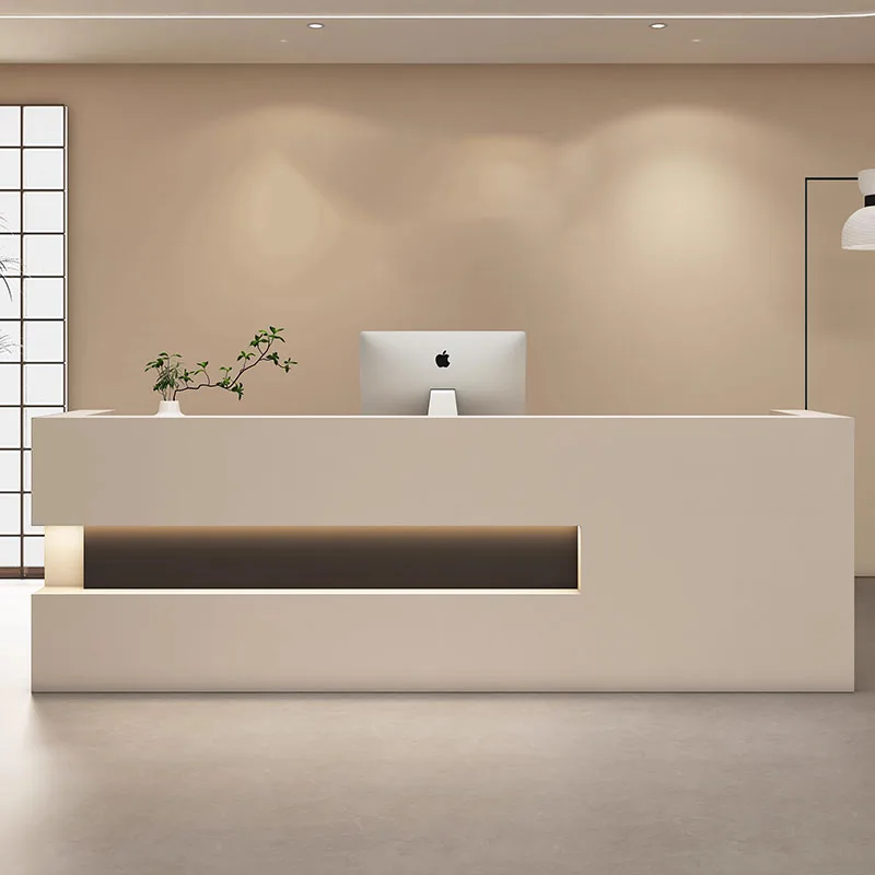 Lectern Office Reception Desk Podium Front Receptionist Pulpit Cash ...