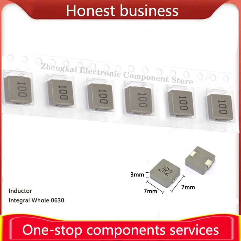10Pcs-Inductor-Integral-Whole-0630-1uH-1R0-1-5uH-1R5-2-2uH-2R2-3-3uH ...