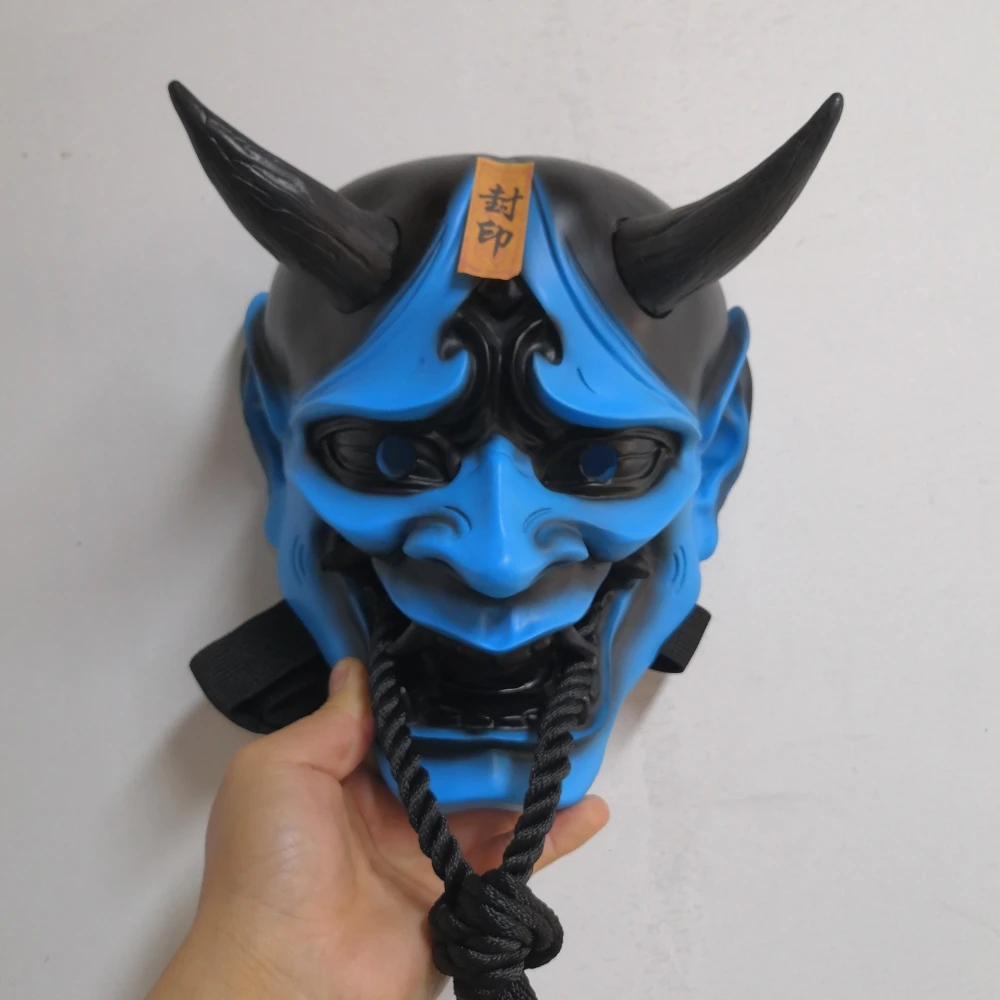 Blue Hannya Mask