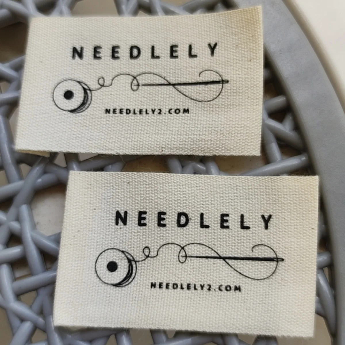 500pcs-100-Cotton-Print-Label-for-DIY-handicraft-Custom-your-text-Cloth ...