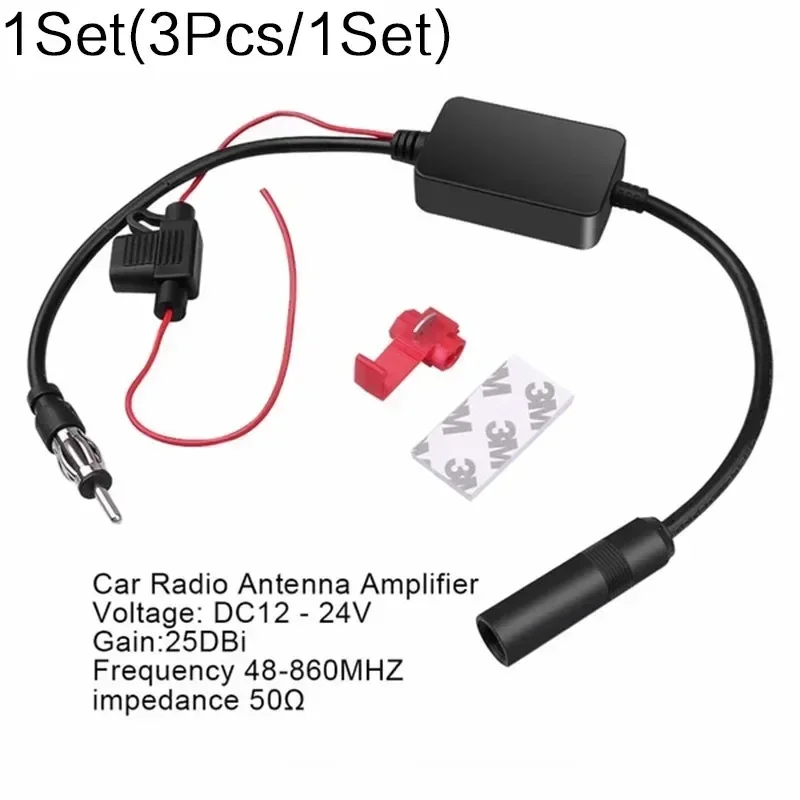 STONEGO-Auto-Car-Radio-FM-Antenna-Signal-Amp-Amplifier-Booster ...