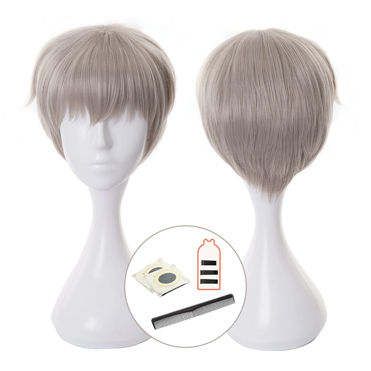 HOLOUN-Jujutsu-JJK-Anime-Inumaki-Toge-Cosplay-Wig-Rose-Net-Synthetic ...