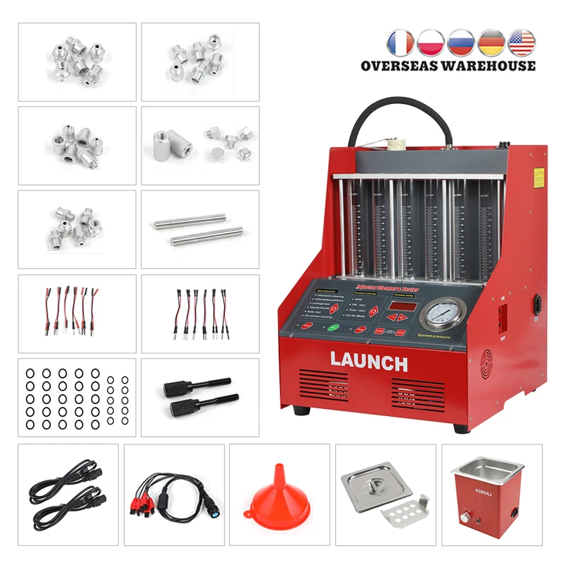 Launch-CNC602A-Car-Fuel-Injector-Cleaning-Machine-Ultrasonic-FUEL ...