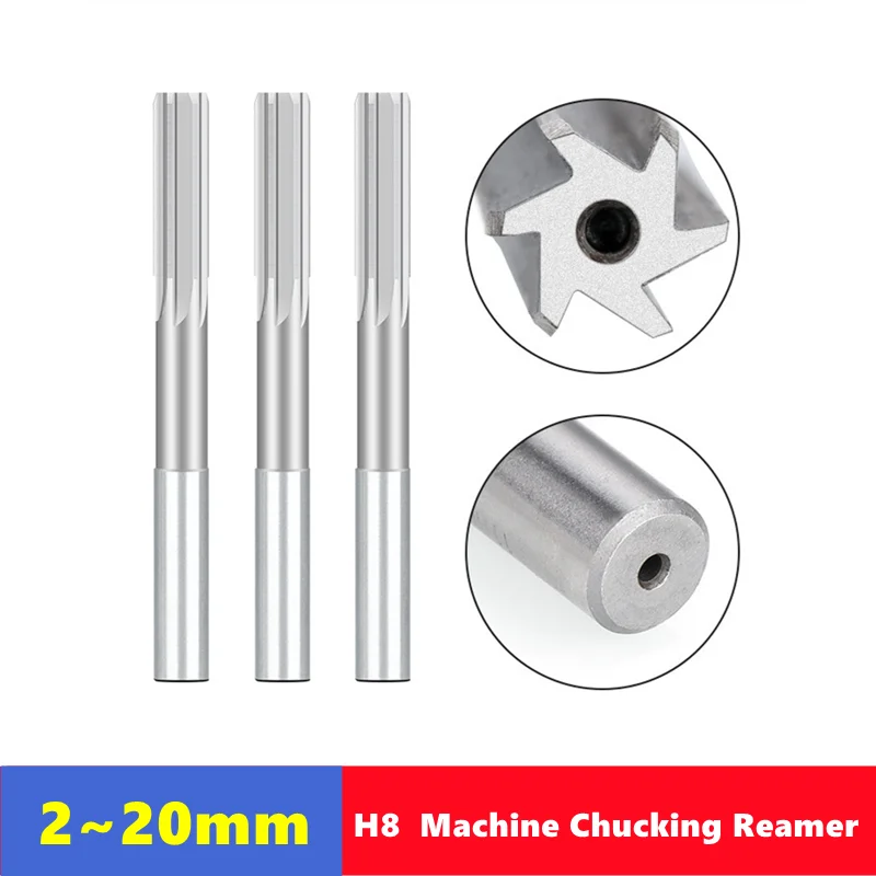 W6542-HSS-machine-tool-reamer-H8-2mm-20mm-straight-shank-chuck-machine ...