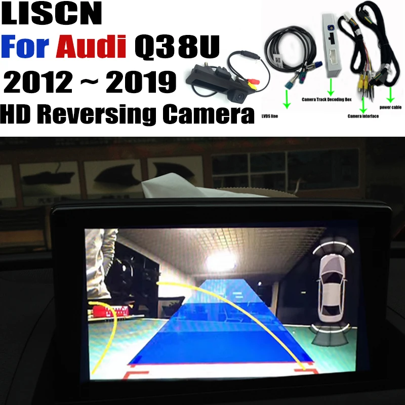 Front Rear Camera For Audi Q3 2010 ~ 2020 Backup Camera Interface ...