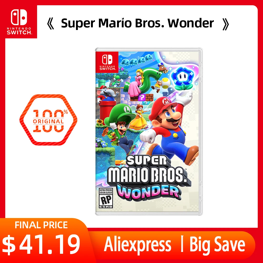 Nintendo-Switch-Game-Super-Mario-Bros-Wonder-Games-Cartridge-Physical ...