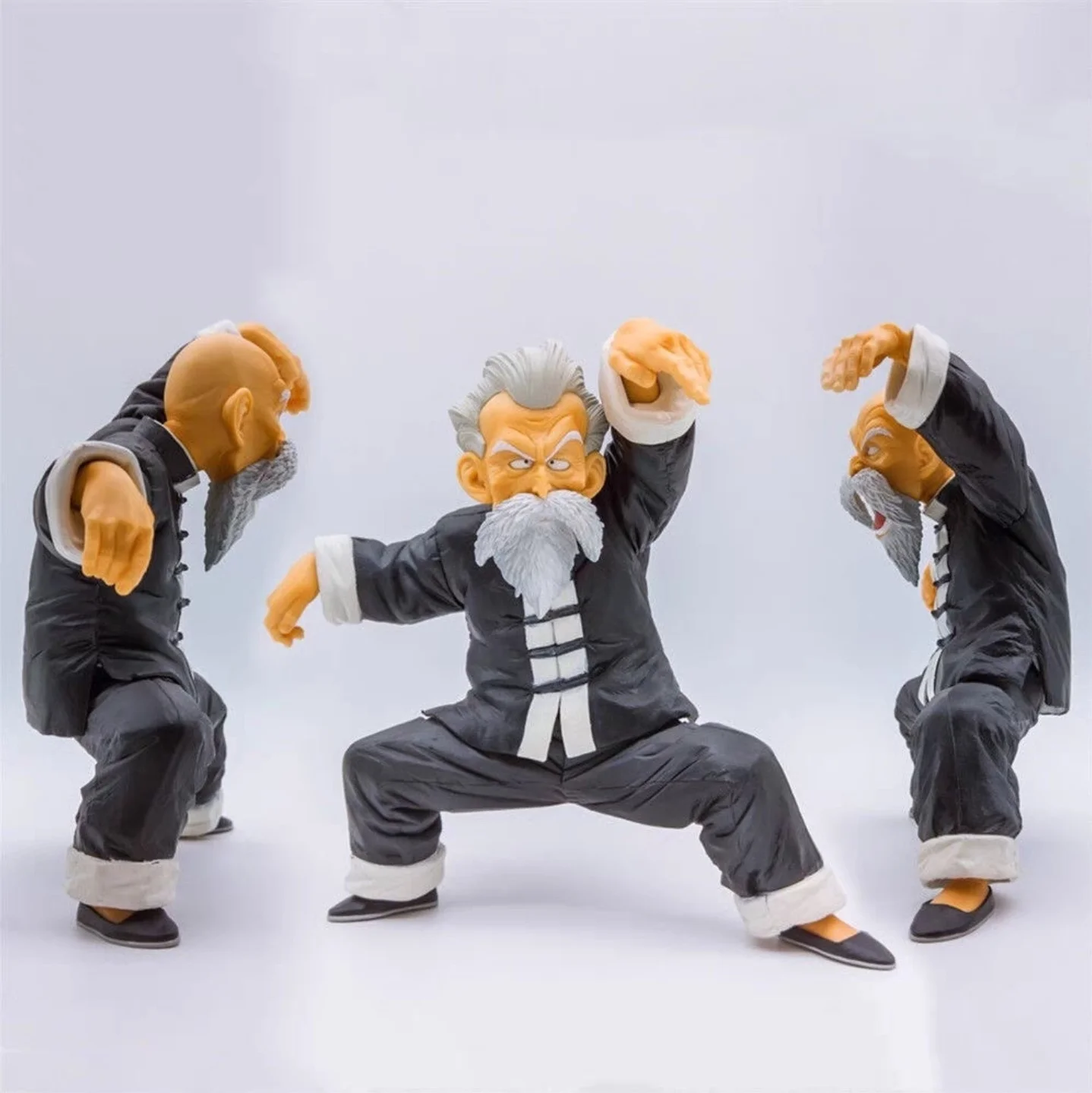 15cm Dragon Ball Z Figure Master Roshi Kame Sennin Figures Three Head ...