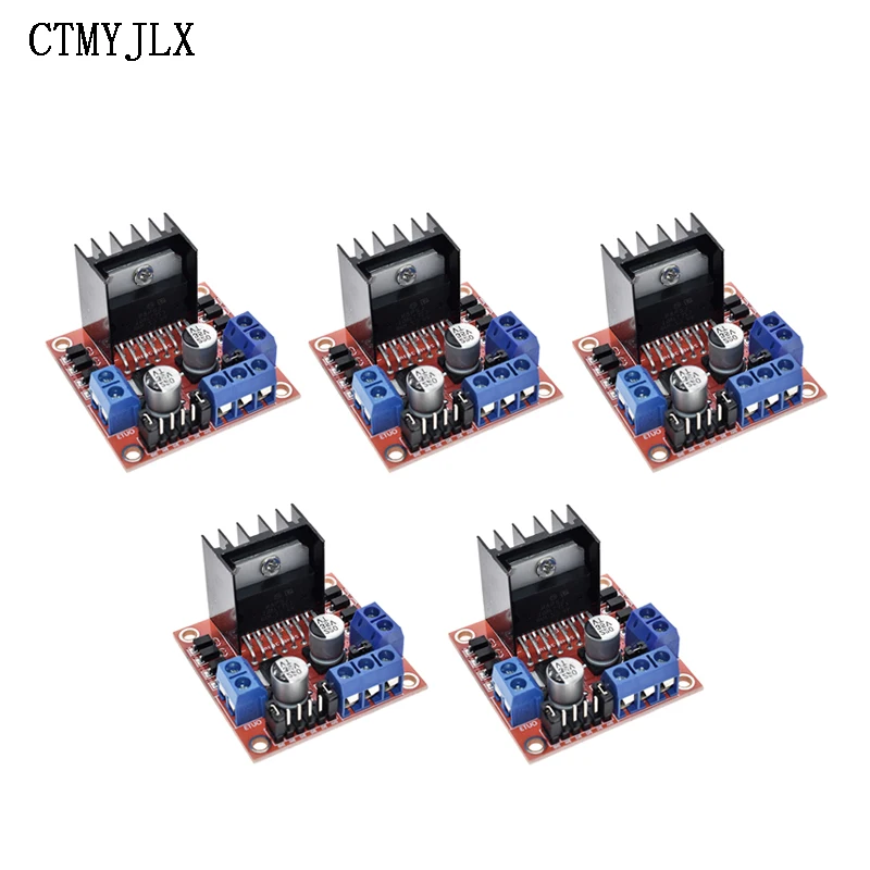 5pcs-L298N-Motor-Driver-Controller-Board-L298-DC-Dual-H-Bridge-Robot ...
