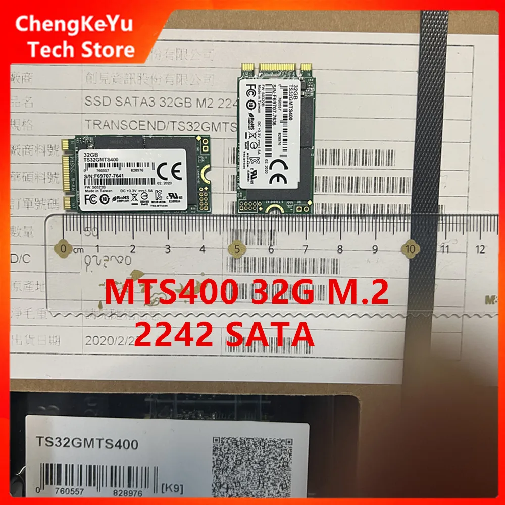 Original para Transcend TS32GMTS400 32G SSD MTS400 32G NGFF unidad de ...