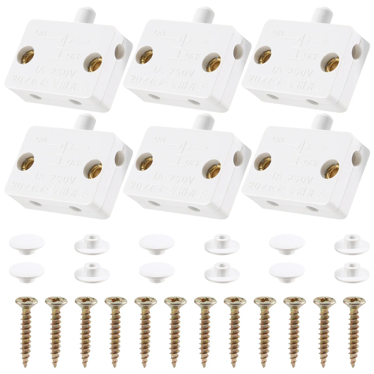 6Pcs-Door-Led-Switch-for-Closet-Light-Normally-Closed-Cabinet ...