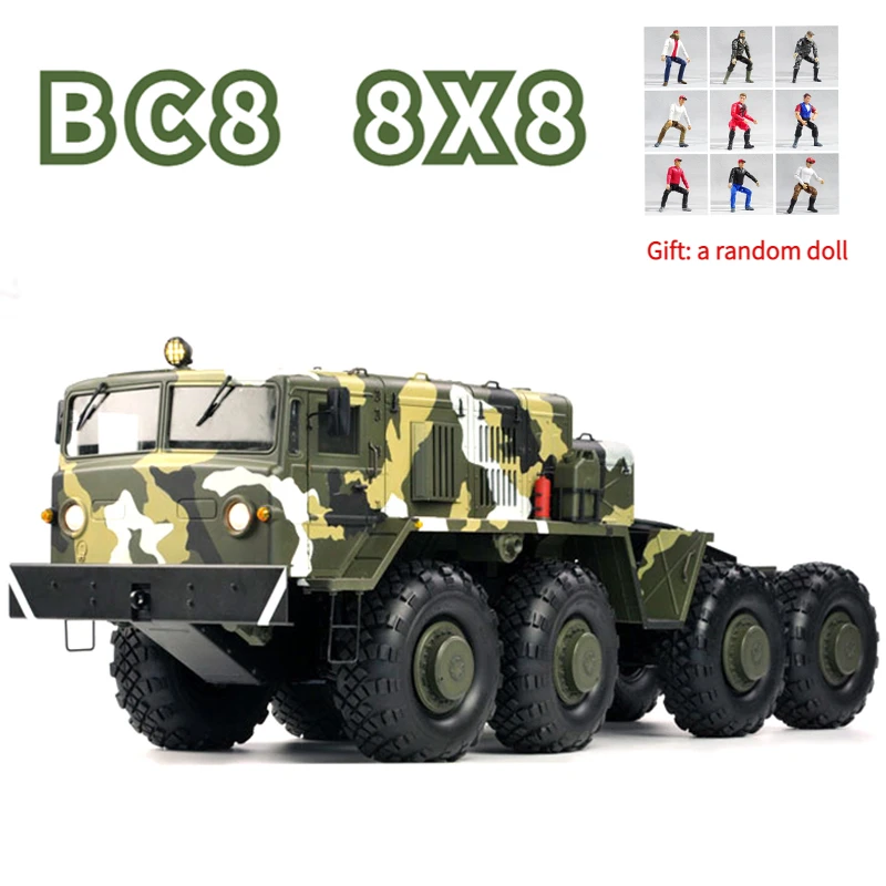 RC Metal Buggy 8X8 All Wheel Drive Climbing Car with Sound and Light ...