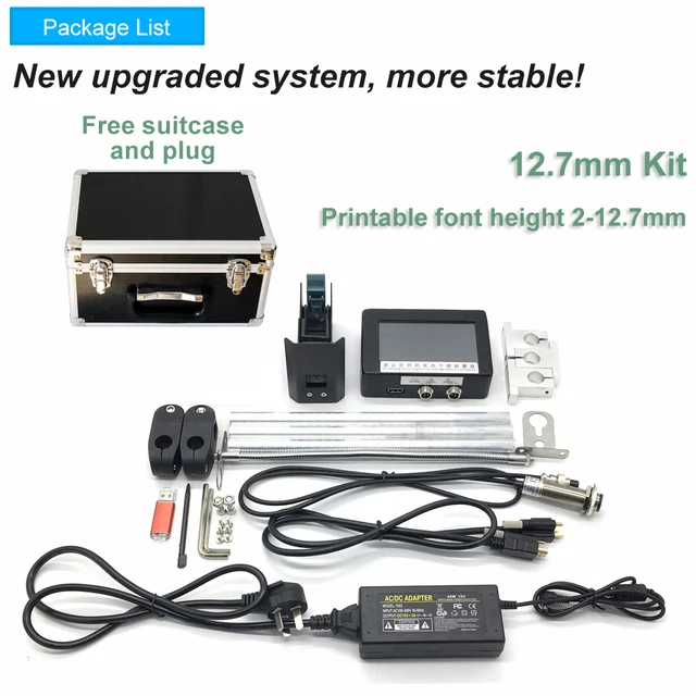 TIJ Automatic Online Inkjet Printer 5inch Touch Screen Code Expiry Date ...