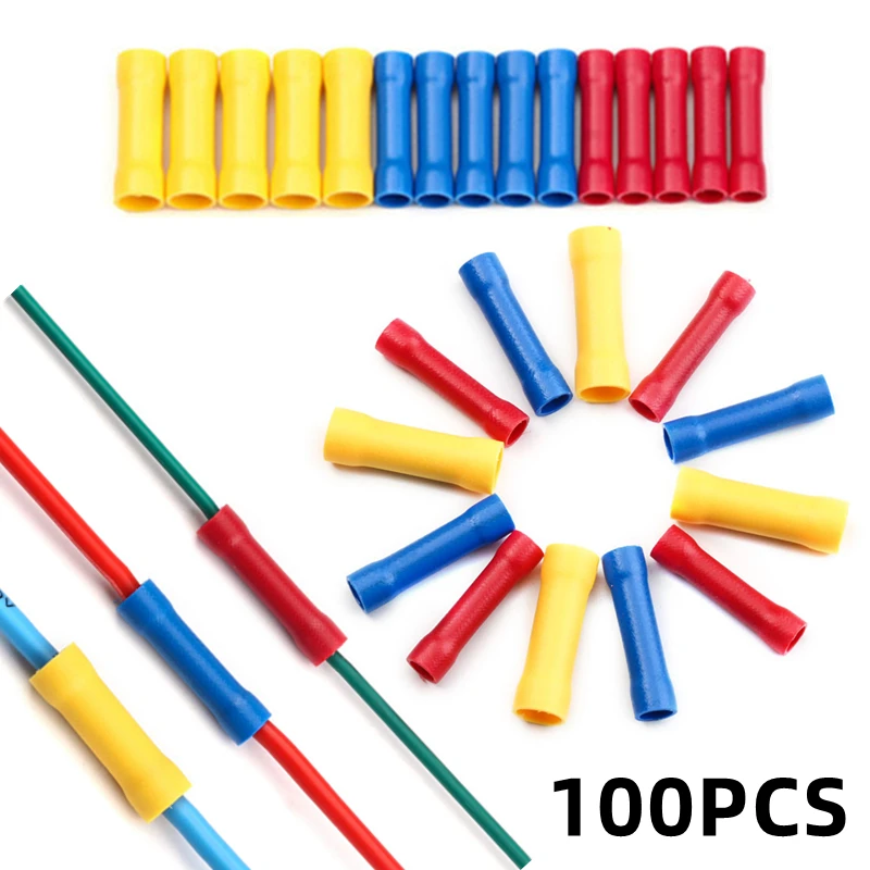 Wire Connectors Electrical | Crimp Electrical Connector | Butt Wire ...