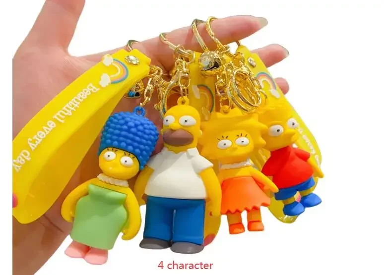 Disfraz de Los Simpsons, disfraz de Anime de Bart, Lisa, Marge, Homer ...