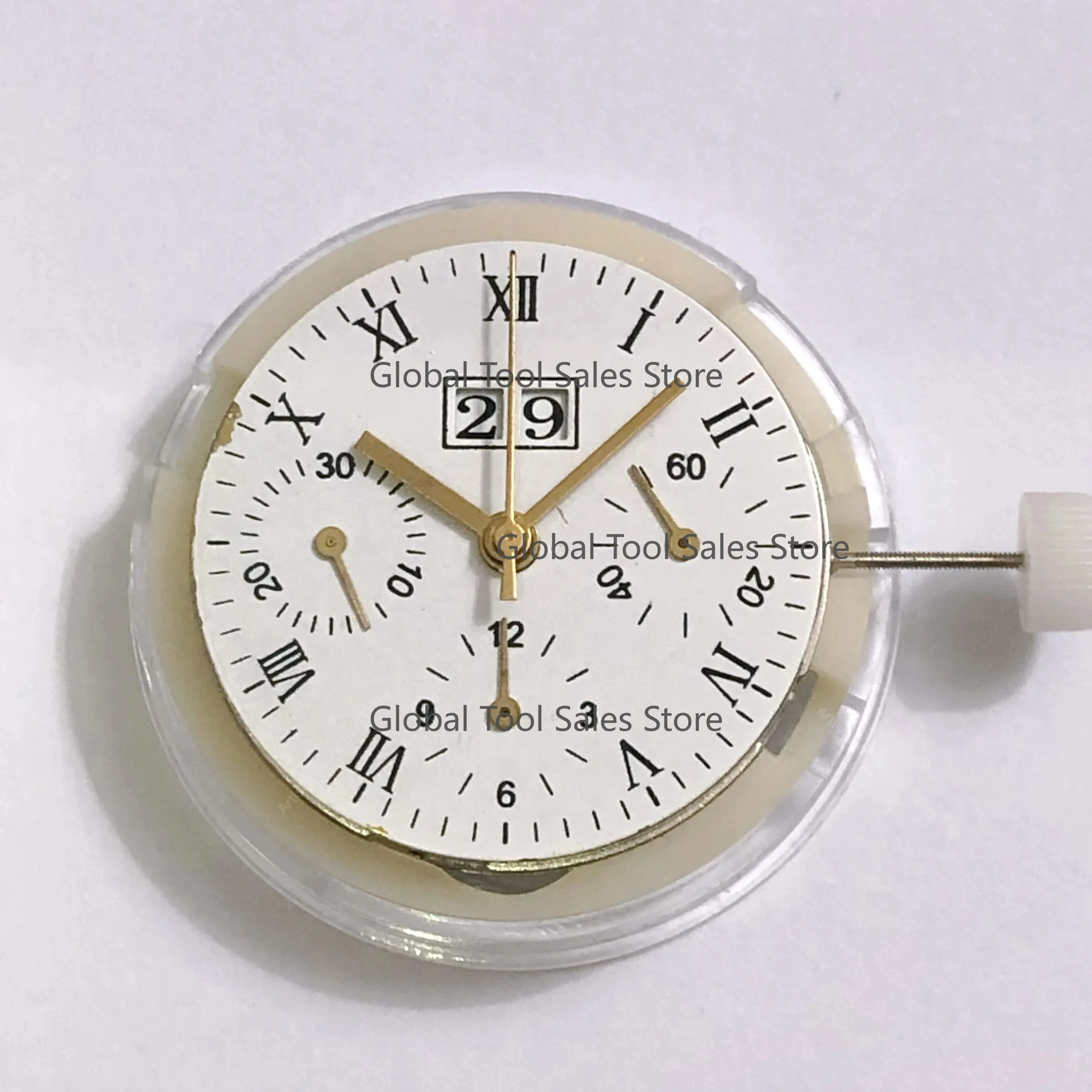 Watch accessories Domestic Shanghai 7750 movement 12 o'clock calendar 3 ...