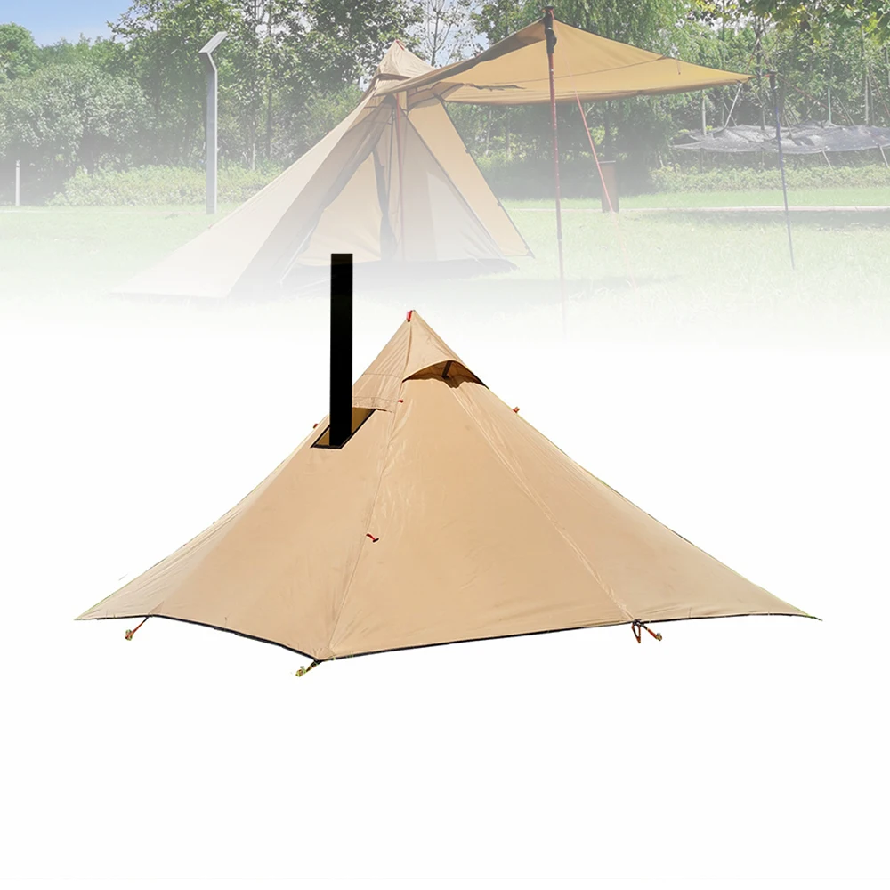 Backpacking-Tent-Outdoor-Poleless-A-line-Camping-Sleeping-Bag-Tent ...