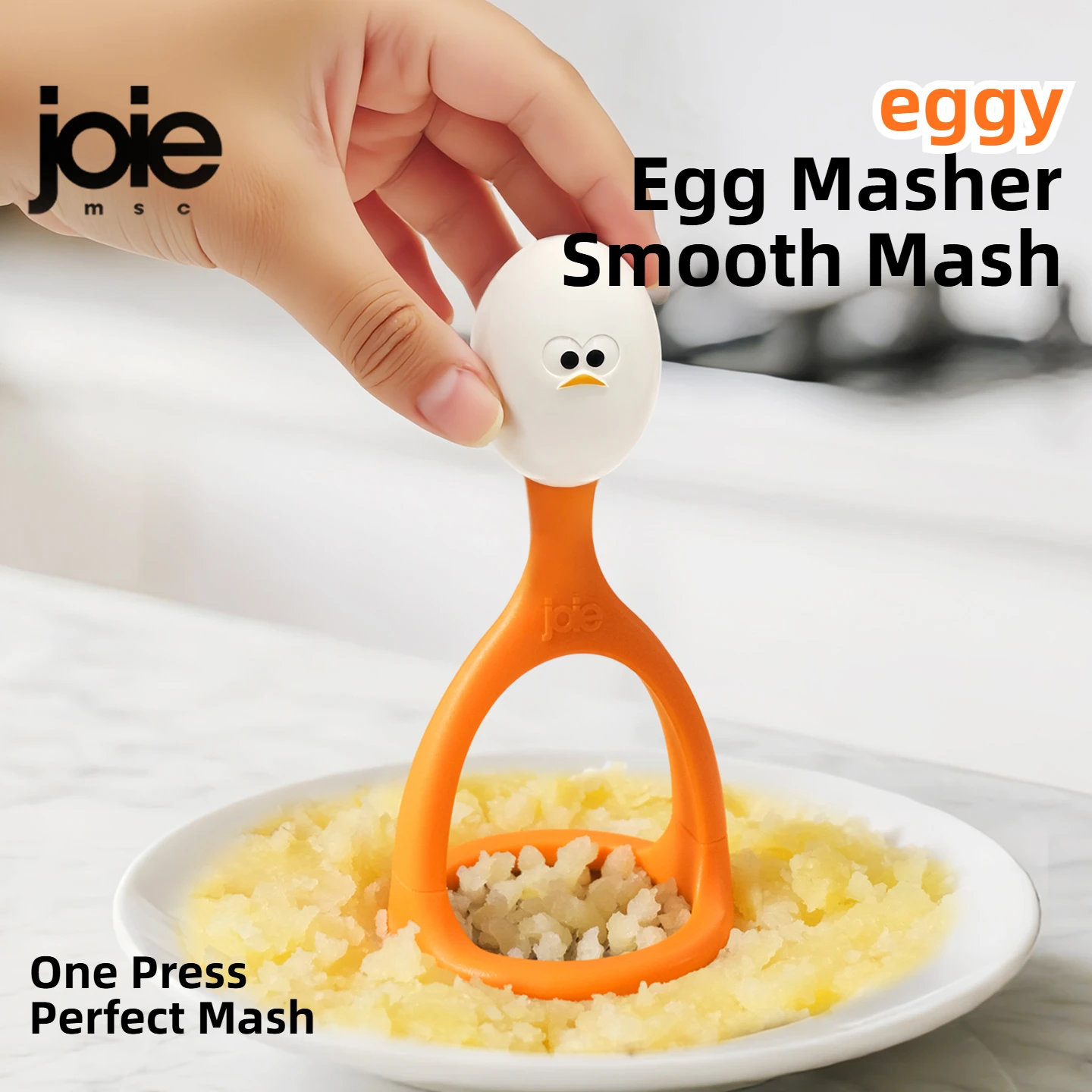 Joie Eggy Masher Stainless steel Bakeware Potato Masher Vegetable Fruit ...
