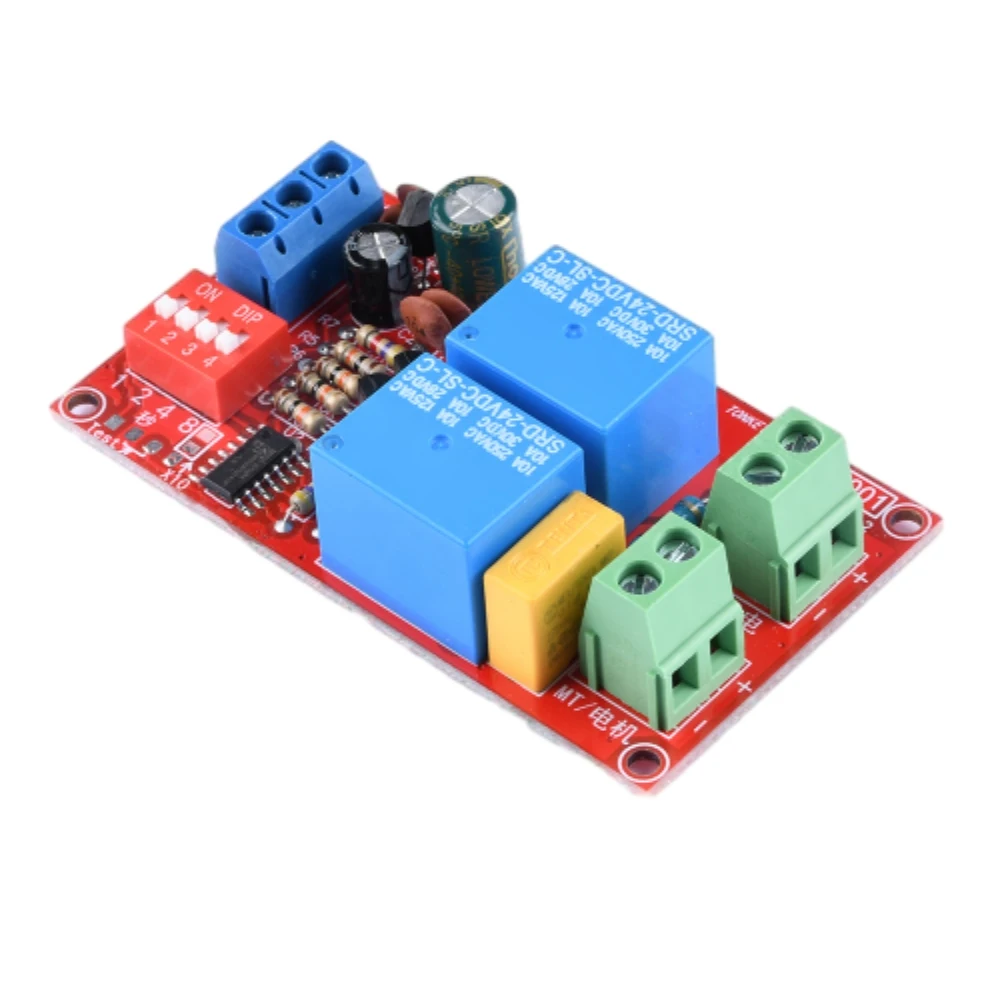 1 PC 5V/12V/24V DC Motor Forward And Reverse Relay Module With Timing ...