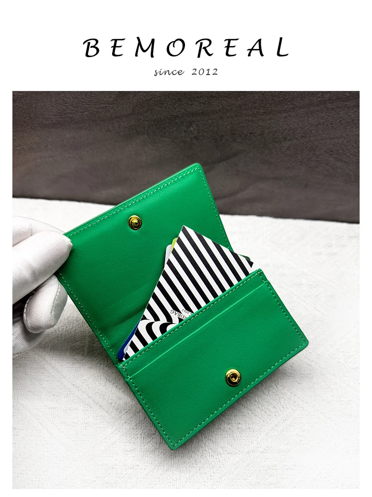 Luxury-Design-Genuine-Leather-Card-Holder-For-Men-And-Women-Cowhide ...