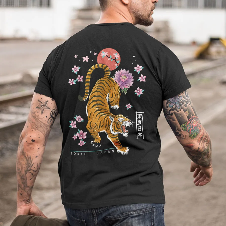 Japanese Tiger Design