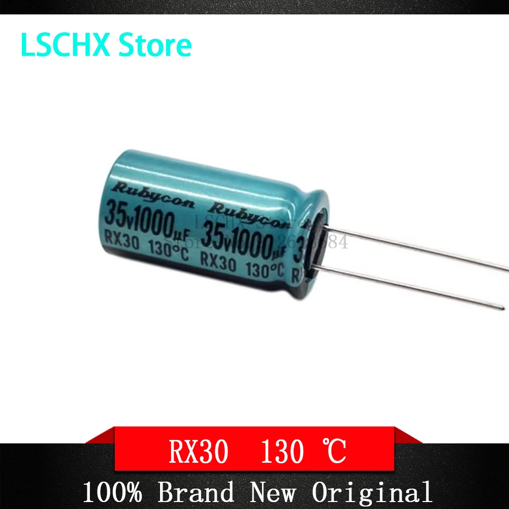 10pcs-Lot-Rubycon-RX30-Series-130-DEC-Degree-Electrolytic-Capacitor-16V ...