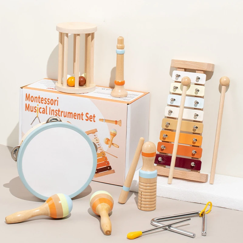 Baby-Musical-Instruments-Montessori-Wooden-Toys-Natural-Wooden ...