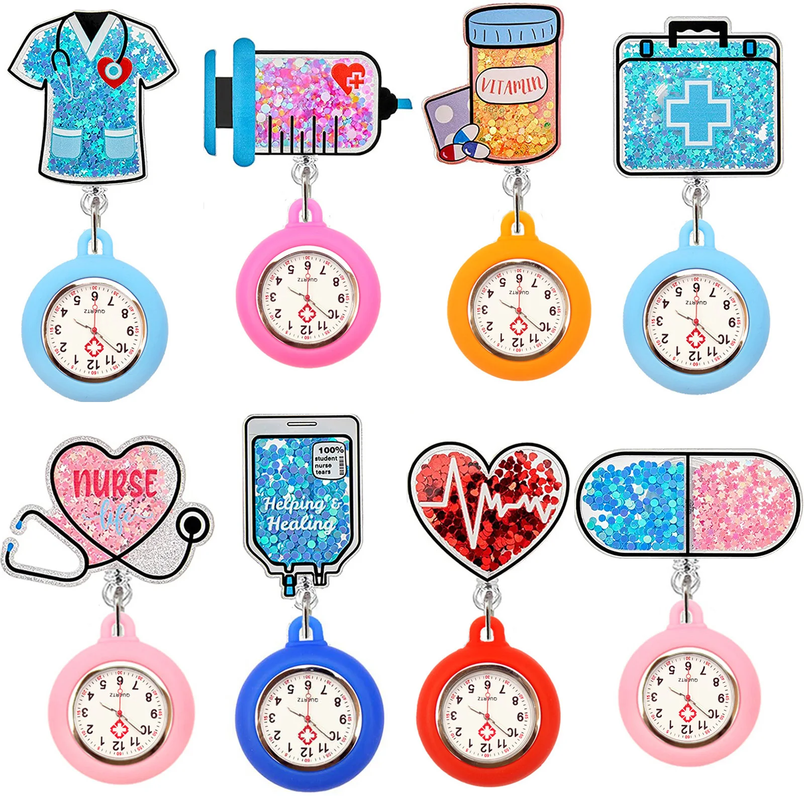 Quicksand Stars Hospital Acrylic Injector & Stethoscope Retractable ...