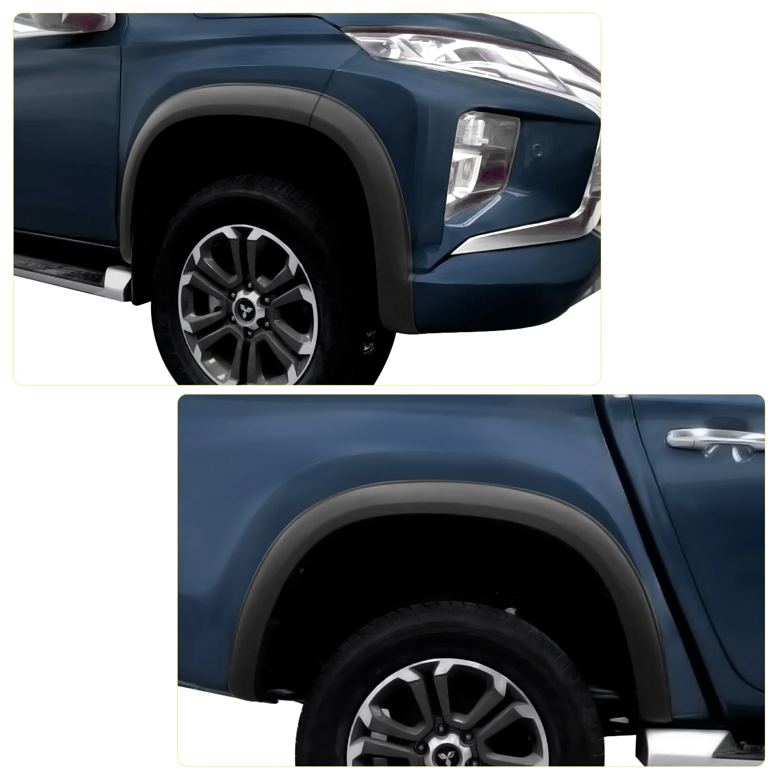 Para-lamas-arco-de-roda-para-Mitsubishi-L200-Fender-Flares-Strada-Strakar-Mitsubishi-L200 ...