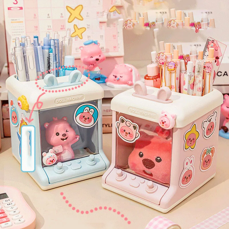 Miniso-Cute-Zanmang-Loopy-Pen-Container-Cartoon-Creative-Doll-Machine ...