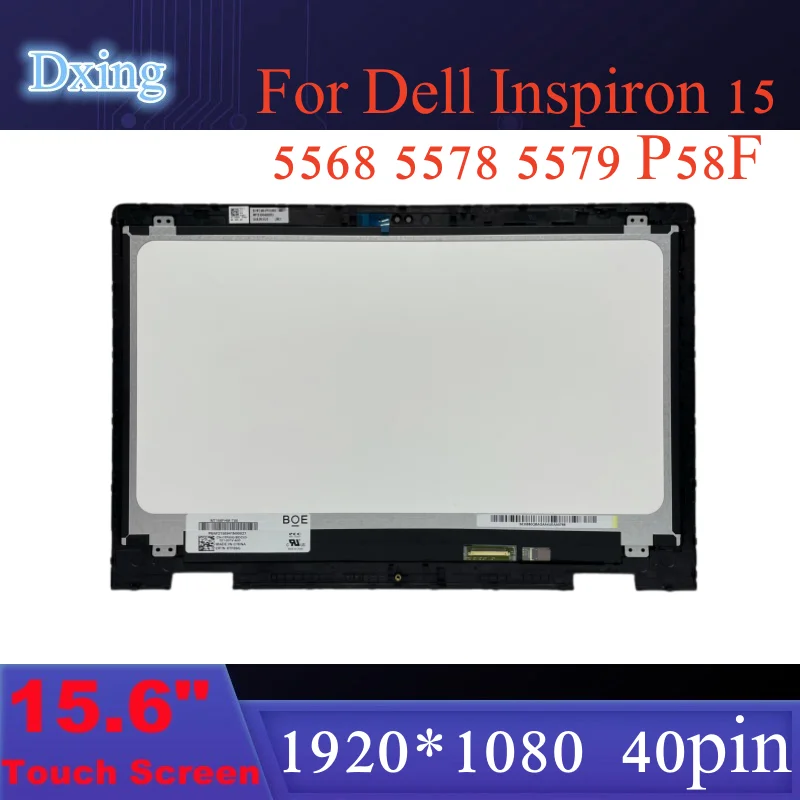 15-6-For-Dell-Inspiron-15-5568-5578-5579-7569-7579-P58F-P58F001-LCD ...