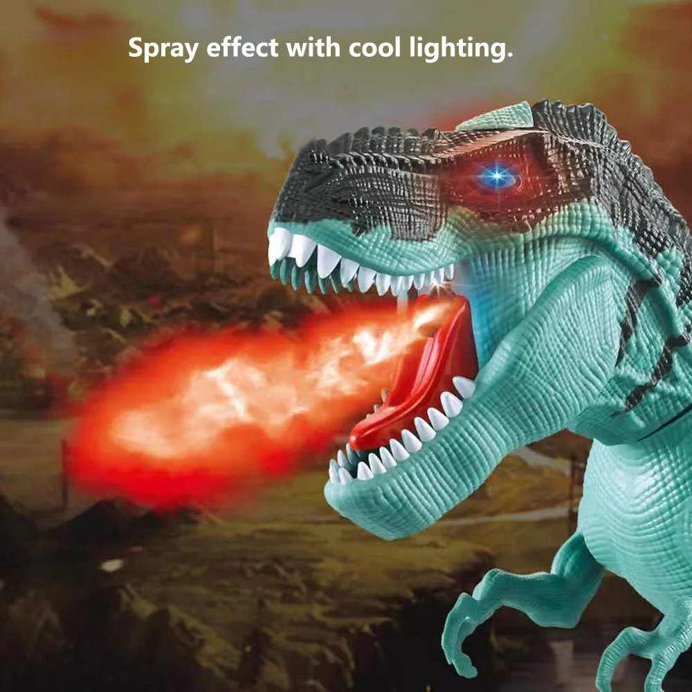 Robot Dinosaurs That Shoot Beams When They Roar