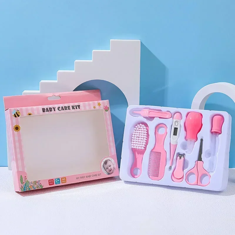 8-Pieces-set-Baby-Care-Set-Baby-Hygiene-Set-Nail-Clippers-Portable-Baby ...