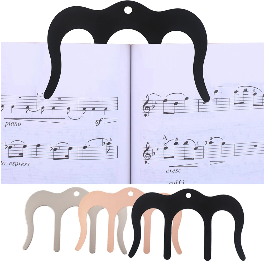 Piano Stands Song Book Page Holder Clip Music Note Clips Sheet Metal ...