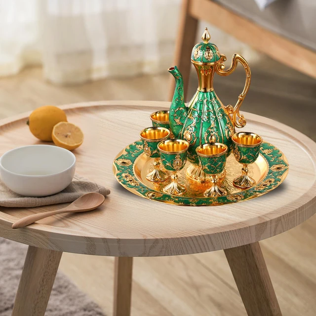 Vintage Moroccan Tea Set