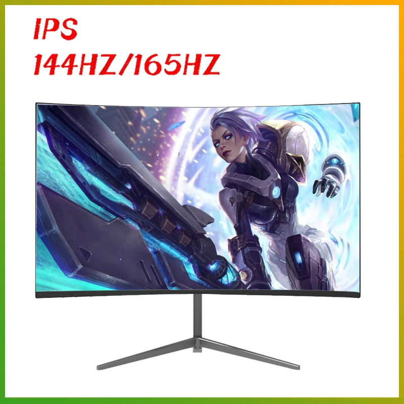 Monitor-de-Jogos-Curvo-LCD-para-Desktop-Monitor-IPS-PC-Gaming-Tempo-de ...
