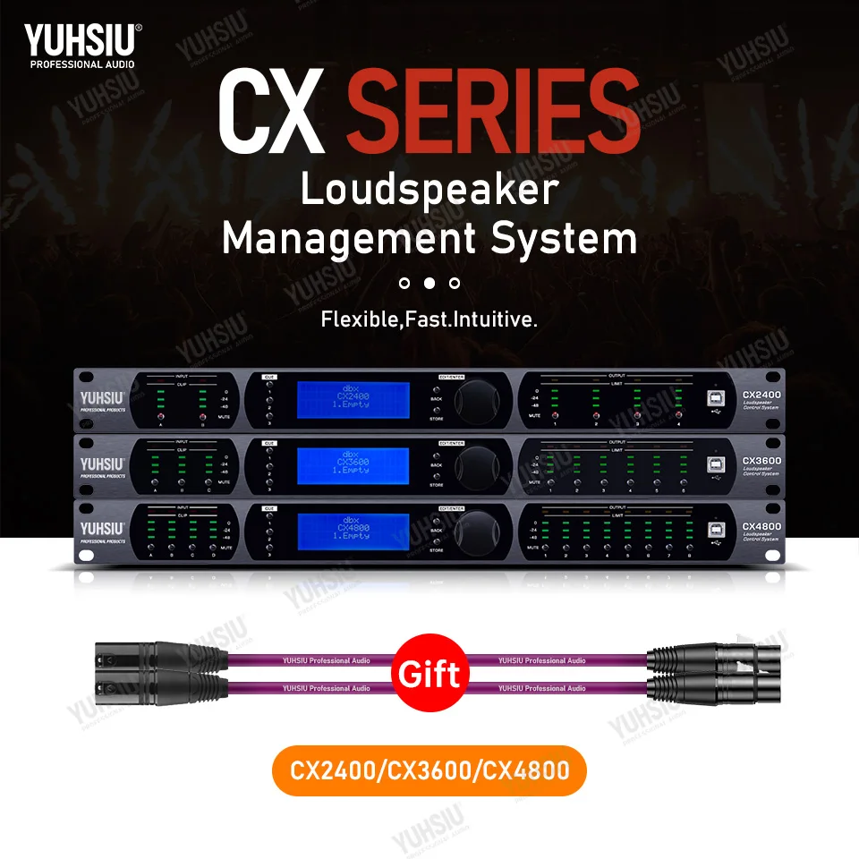 CX4800-Digital-Audio-Processor-DriveRack-CX-Series-Loudspeaker-Management-System-Original ...