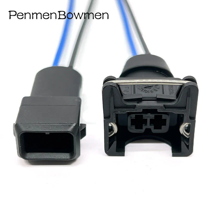 2Pin-AMP-Tyco-EFI-Fuel-Injector-Connector-Junior-Power-Mini-Timer-Auto ...