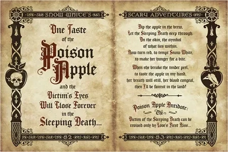 Snow White Poison Apple Quote