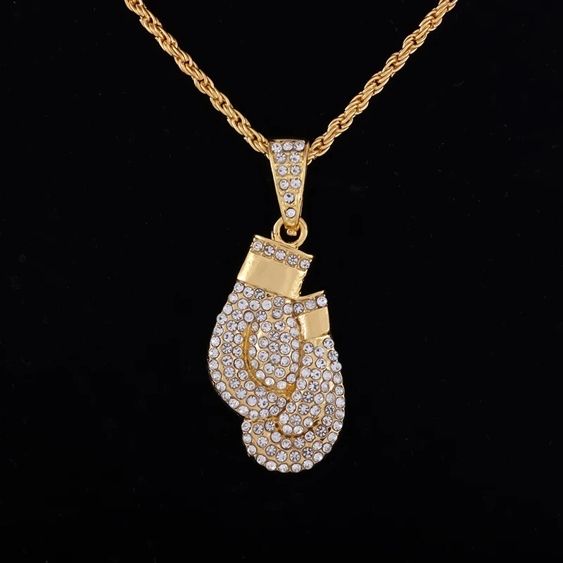 Colar de jóias de hip hop rock rap colar de jóias de presente ...