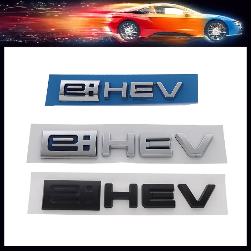 3D-Car-Styling-e-HEV-car-Hood-Fender-trunk-Rear-Bonnet-Nameplate-Decal ...